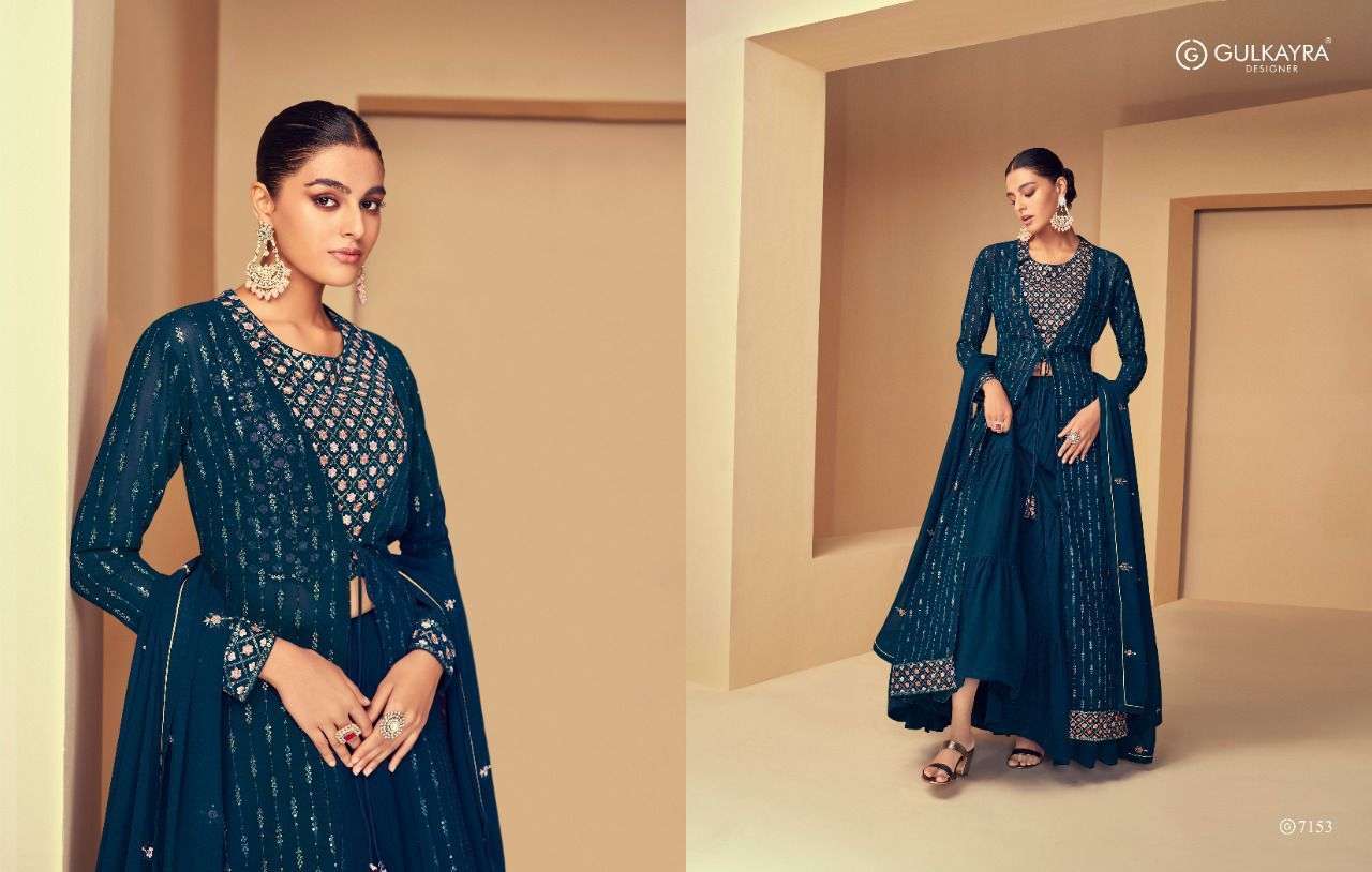 Aashirwad Gulkayra Forever Georgette with fancy Designer Readymade ...