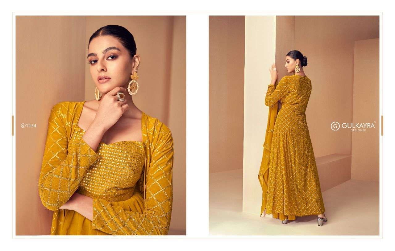 Aashirwad Gulkayra Forever Georgette with fancy Designer Readymade ...