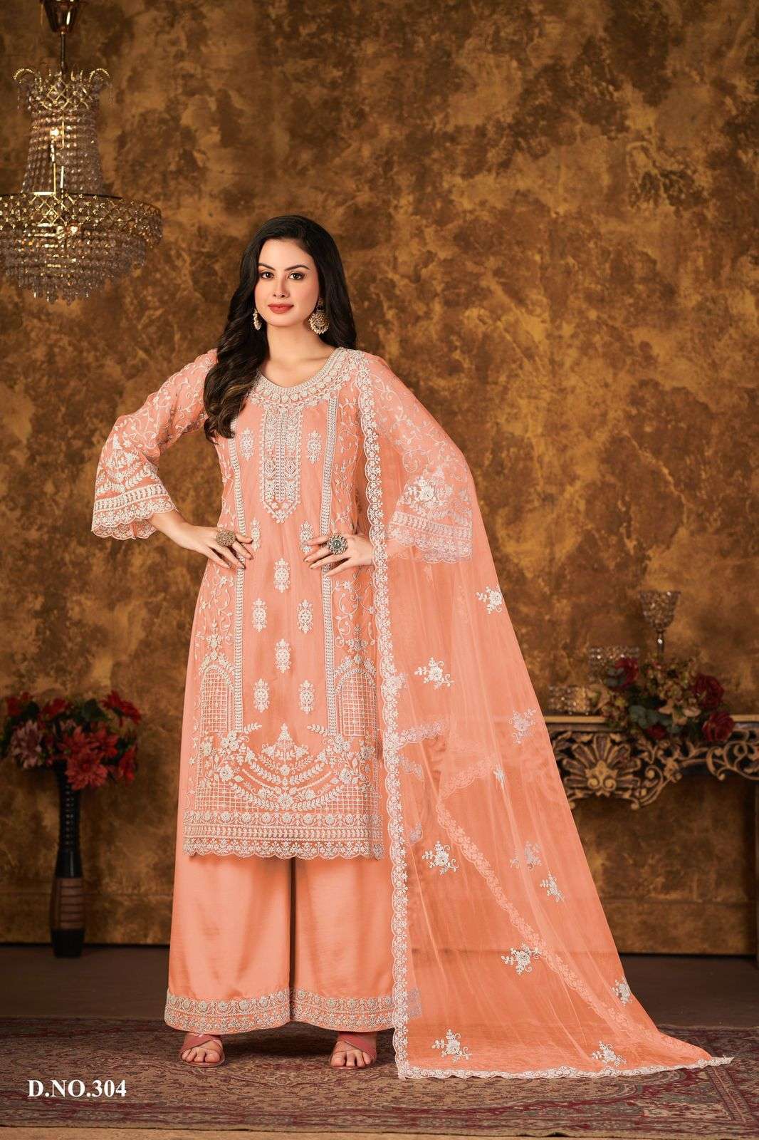 Daani Creation Vaani vol 30 Net With Coding Work Fancy Salwar kameez ...