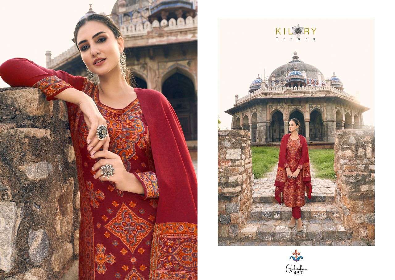 Kilory Trends Gulmohar VOl 8 handloom Pashmina Digital Print Fancy ...