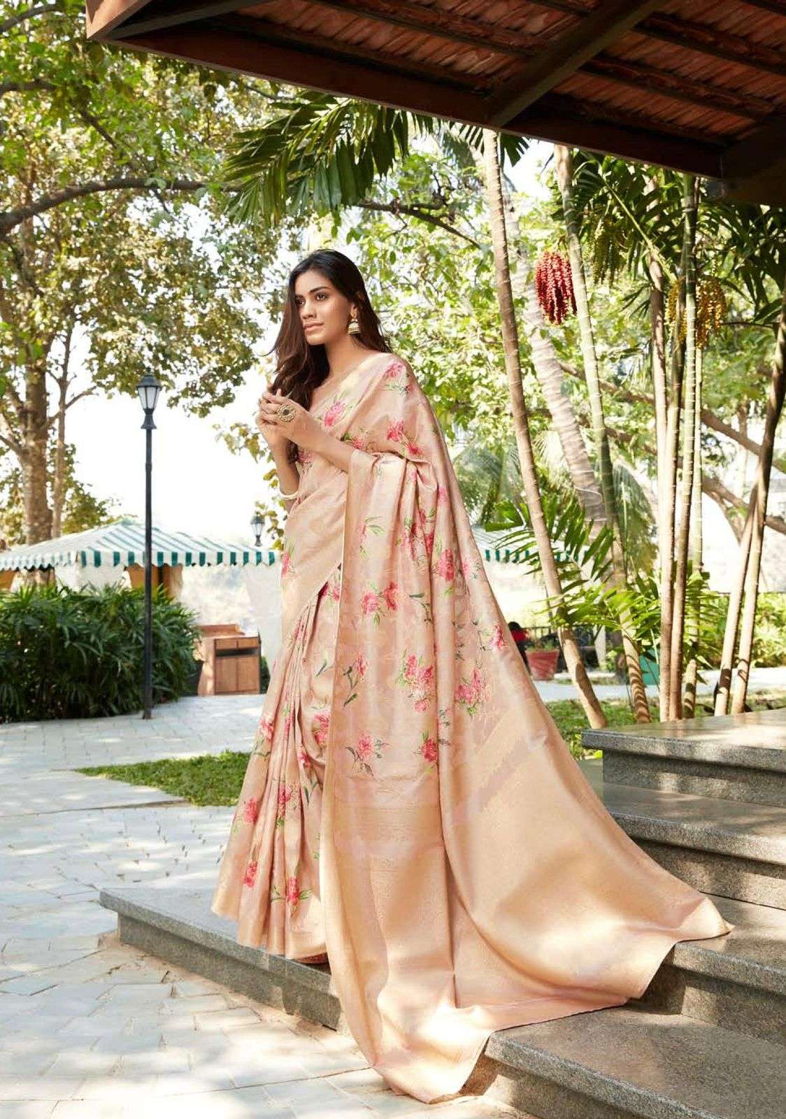 Lt Fabrcis Kashvi Creation Niverta soft silk with digital print Fancy ...