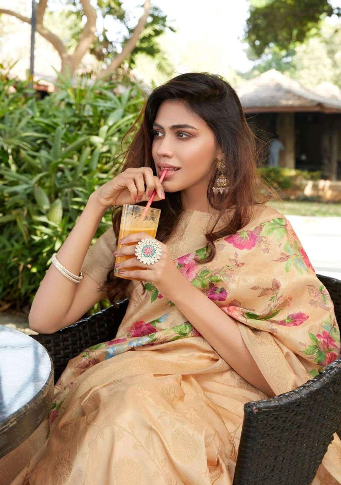 Lt Fabrcis Kashvi Creation Niverta soft silk with digital print Fancy ...