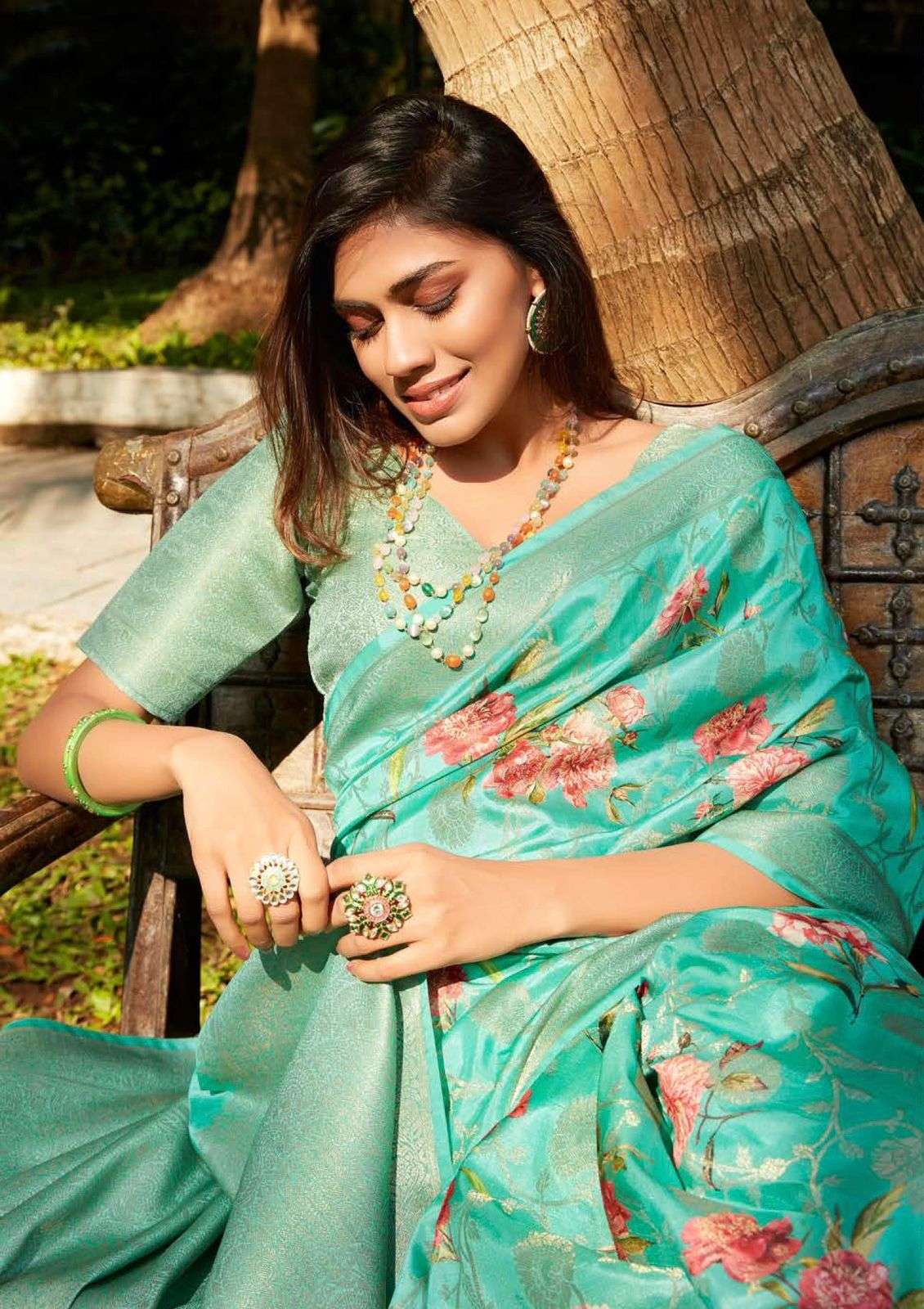 Lt Fabrcis Kashvi Creation Niverta soft silk with digital print Fancy ...