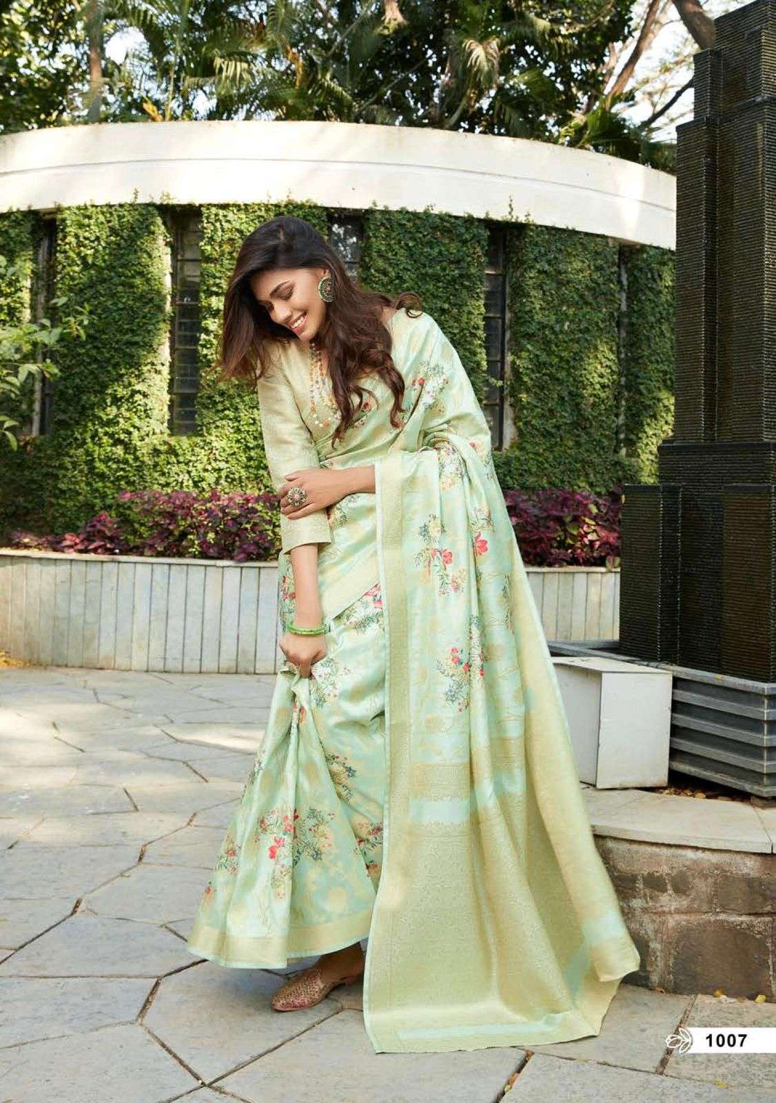 Lt Fabrcis Kashvi Creation Niverta soft silk with digital print Fancy ...