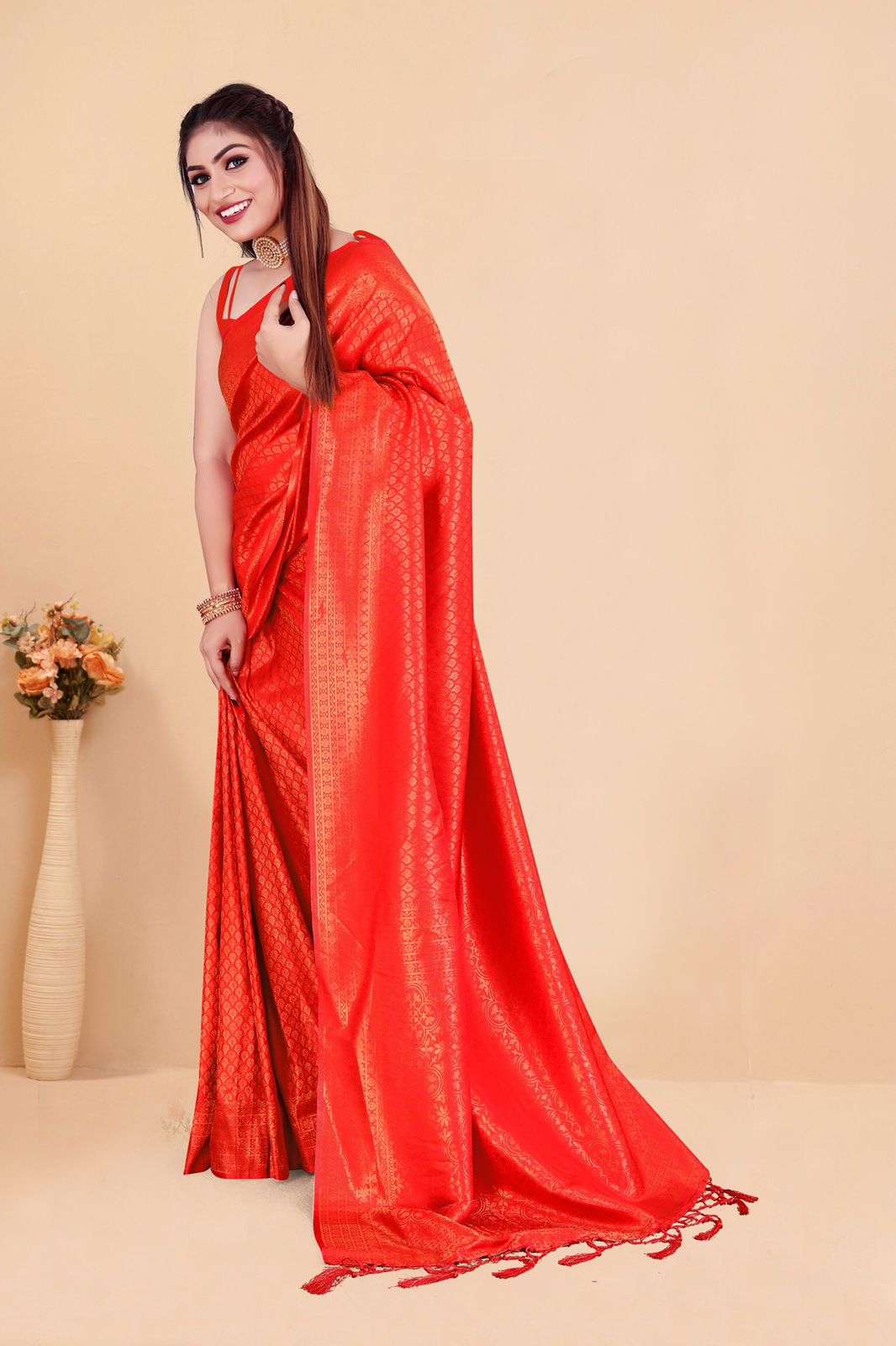 MAHALAXMI Silk with fancy Weaving Design Saree collection at wholesale rate