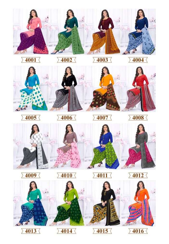 Paraag Mahi Vol 4 Cotton with printed Readymade suits collection at ...