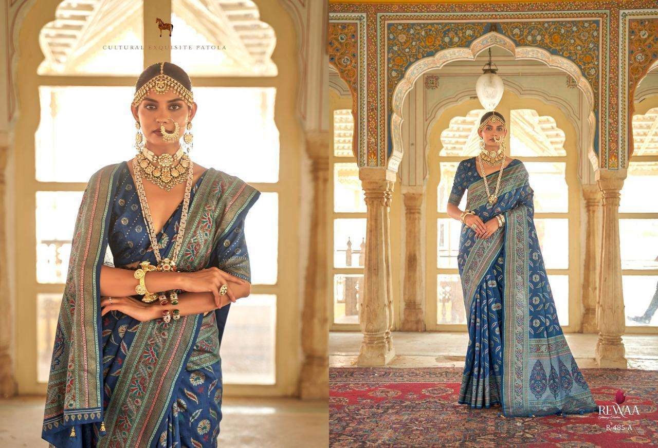 Rewaa Fashion Banarasi vol 1 Silk with fancy Weaving Wedding wear saree ...