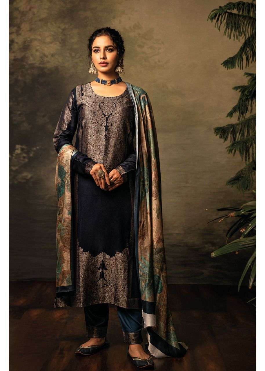 OMTEX AAMOD LATEST PASHMINA DRESS MATERIALS SALWAR KAMEEZ BY OM TEX SURAT