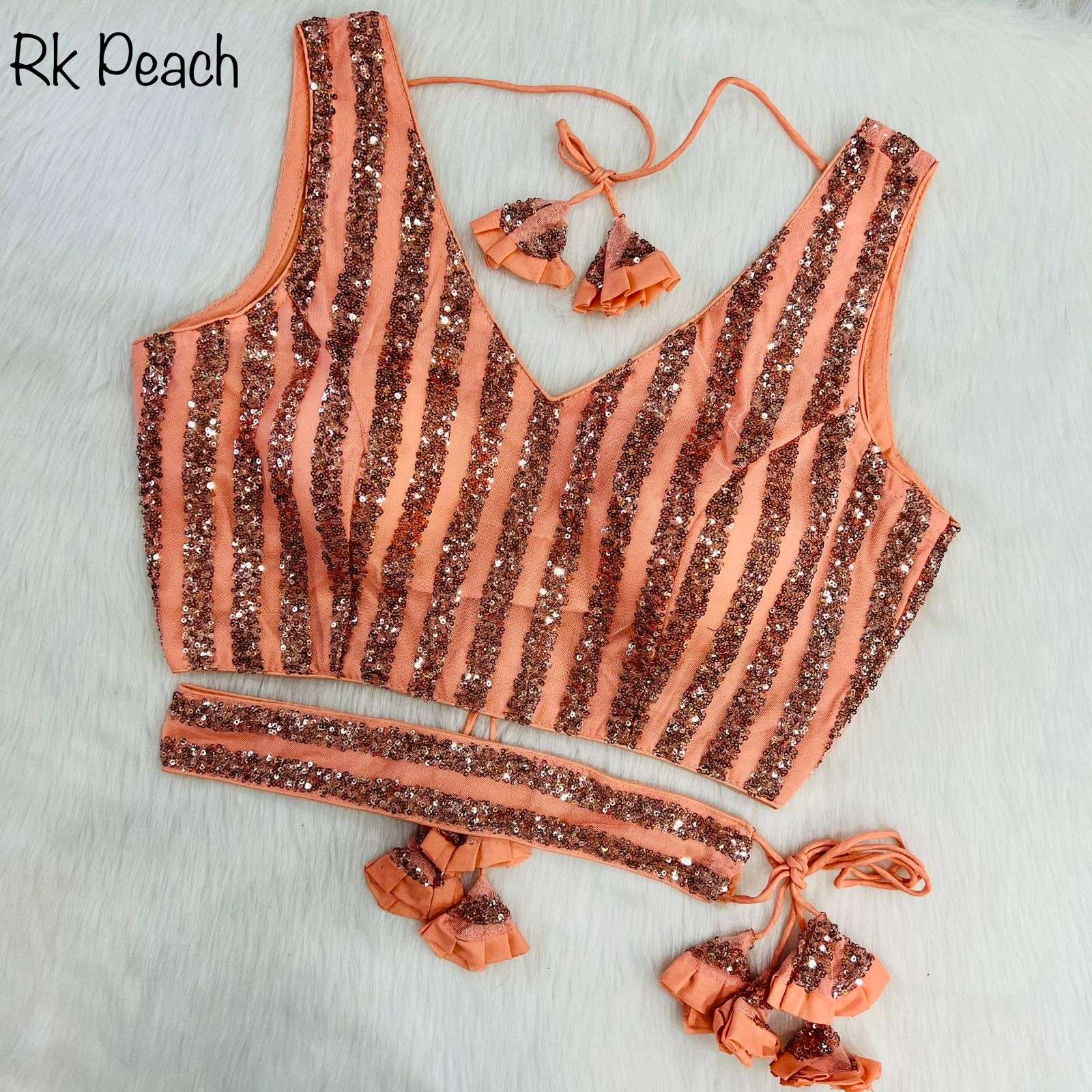 BELT PATTERN READYAMADE DESIGNER BLOUSE COLLECTION AT WHOLESALE RATES