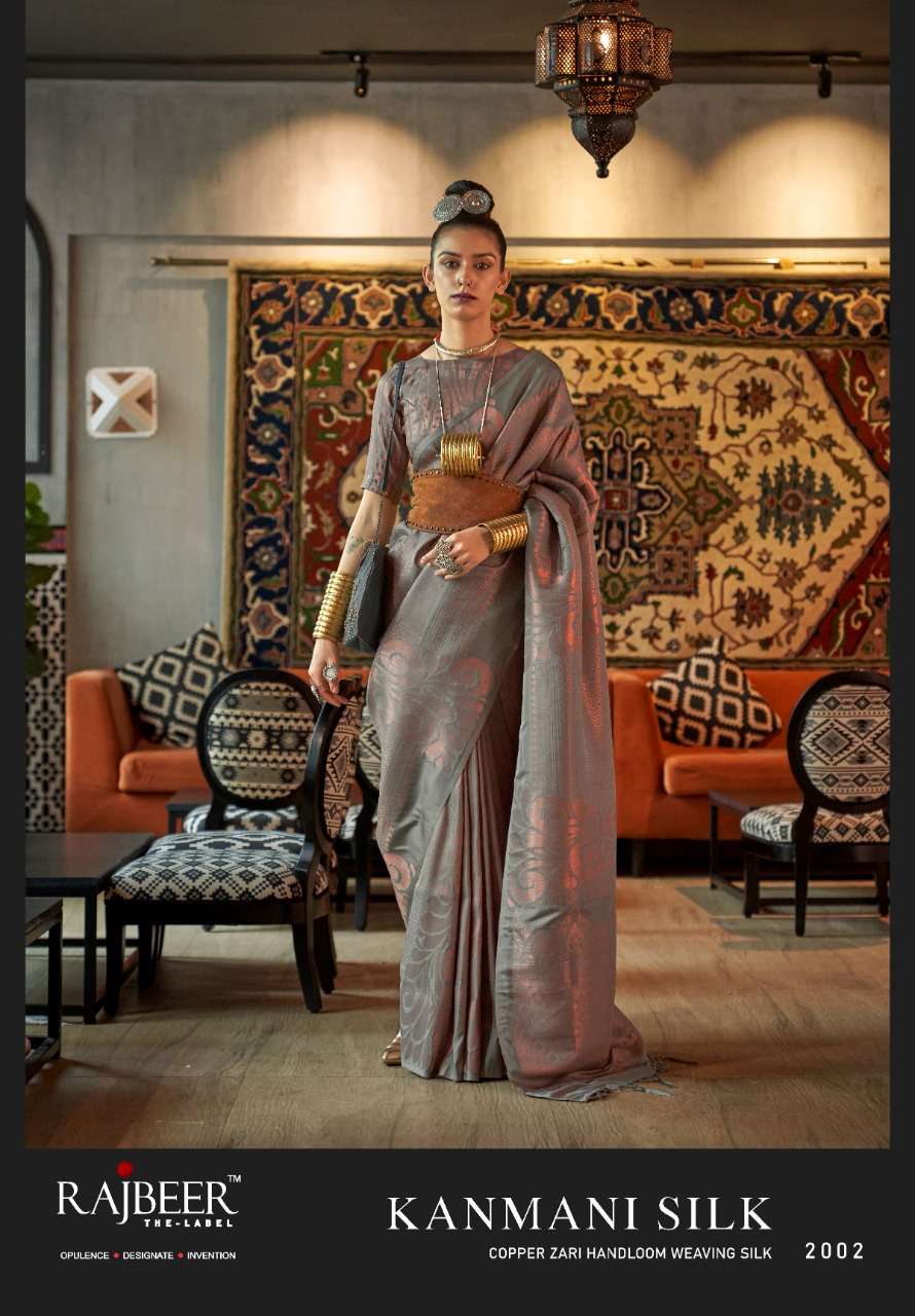 RAJBEER KANMANI SILK PART WEAR SAREES COLLECTION AT WHOLESALE PRICE