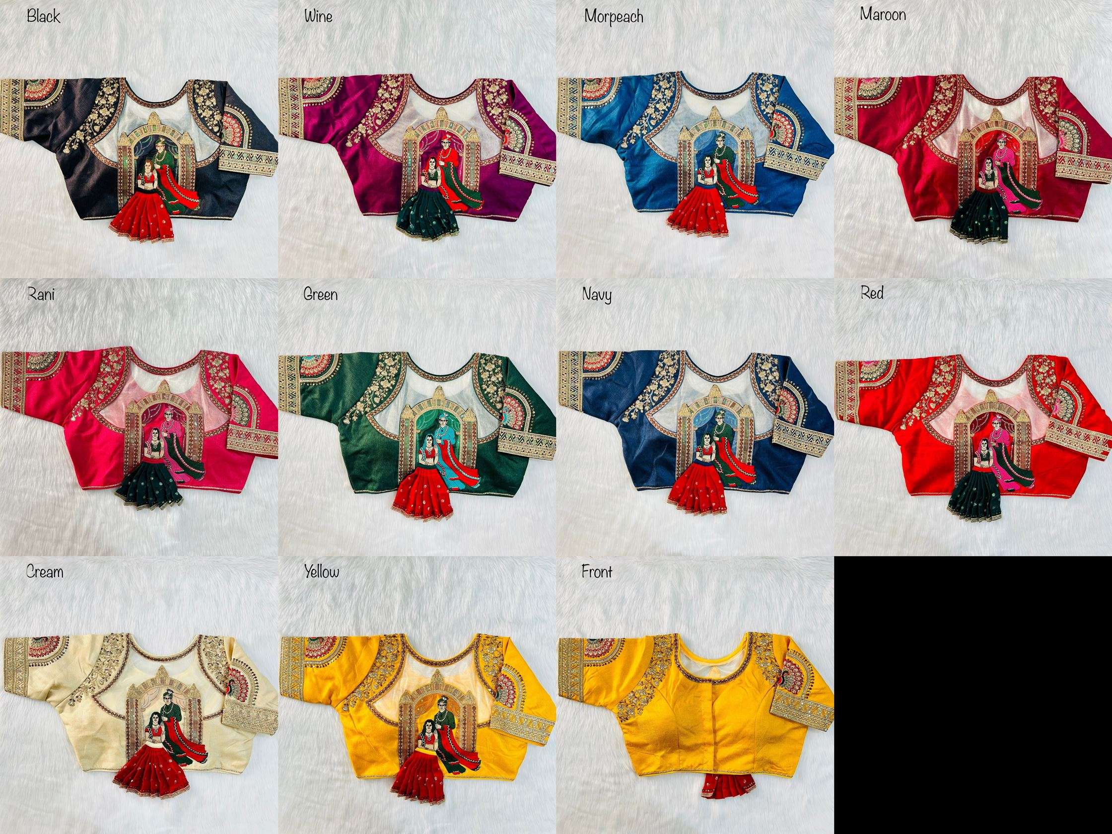 RAJA RANI BLOUSE CONCEPT LATEST BRIDAL WEDDING BLOUSE WITH DESIGNER ...