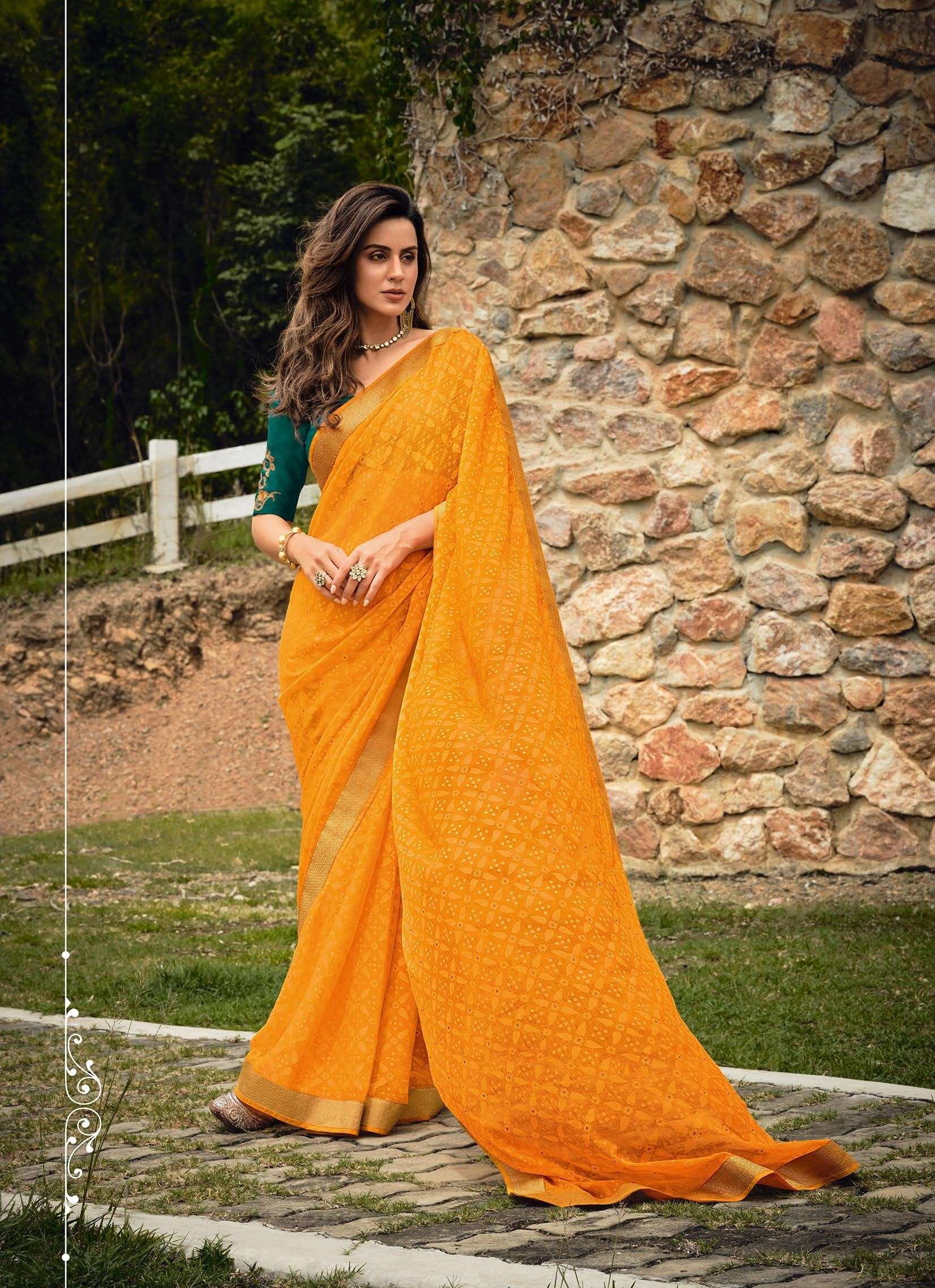SUBHASH LAKSHMI SAREES LATEST BRASSO SAREES CATALOG BY SUBHASH SAREES