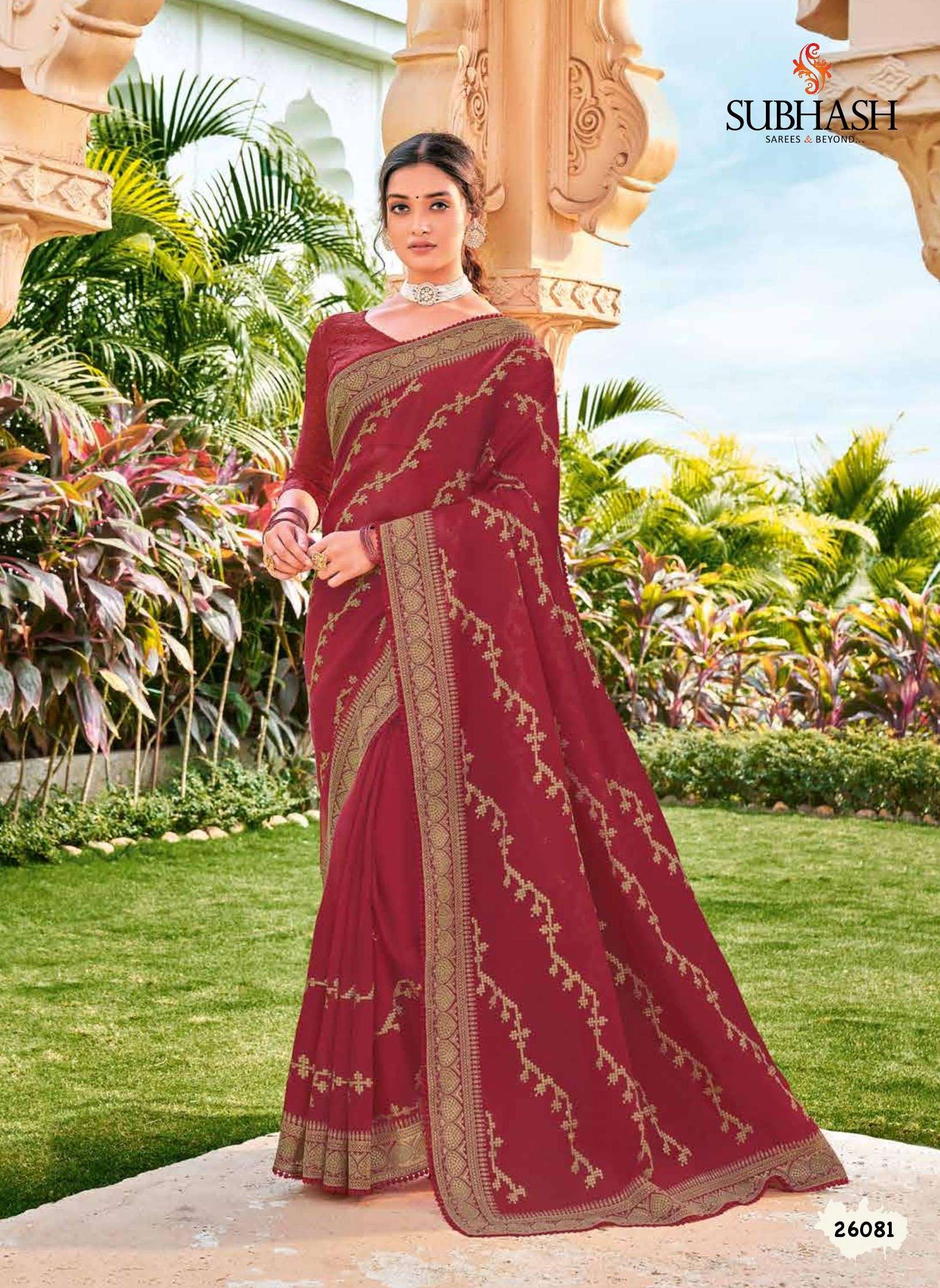 SUBHASH APOLLO LATEST ORGANZA SAREES BY SUBHASH SAREES ONLINE