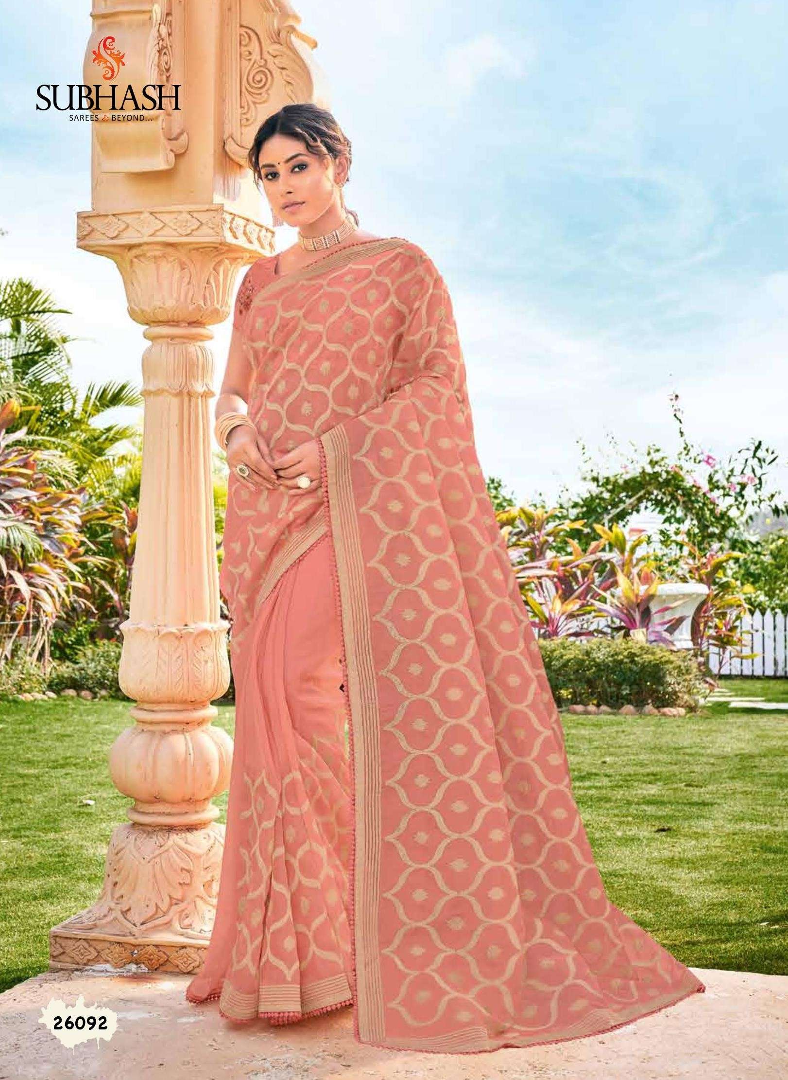 SUBHASH APOLLO LATEST ORGANZA SAREES BY SUBHASH SAREES ONLINE