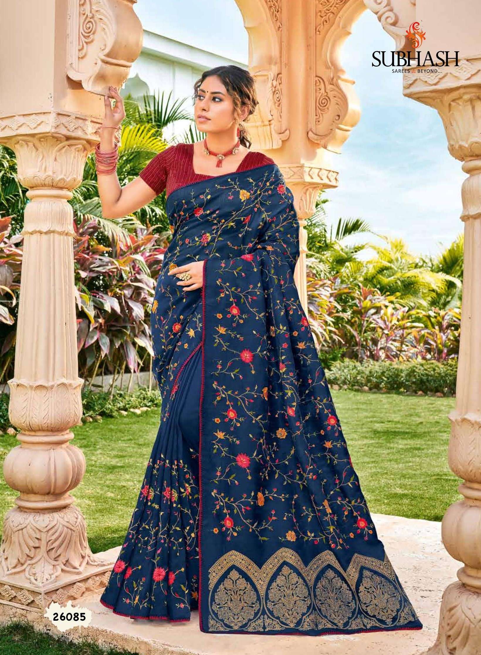 SUBHASH APOLLO LATEST ORGANZA SAREES BY SUBHASH SAREES ONLINE