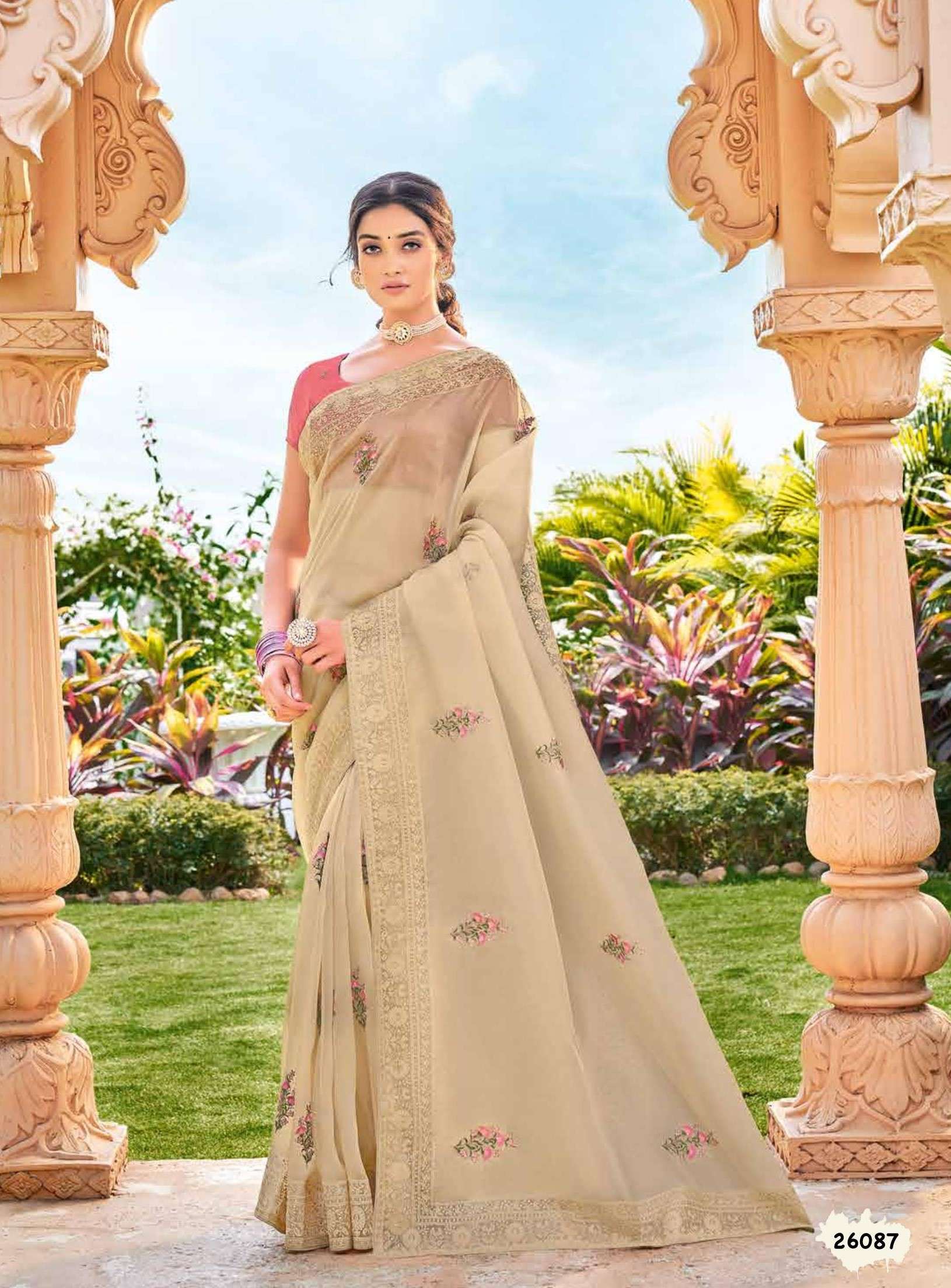 SUBHASH APOLLO LATEST ORGANZA SAREES BY SUBHASH SAREES ONLINE