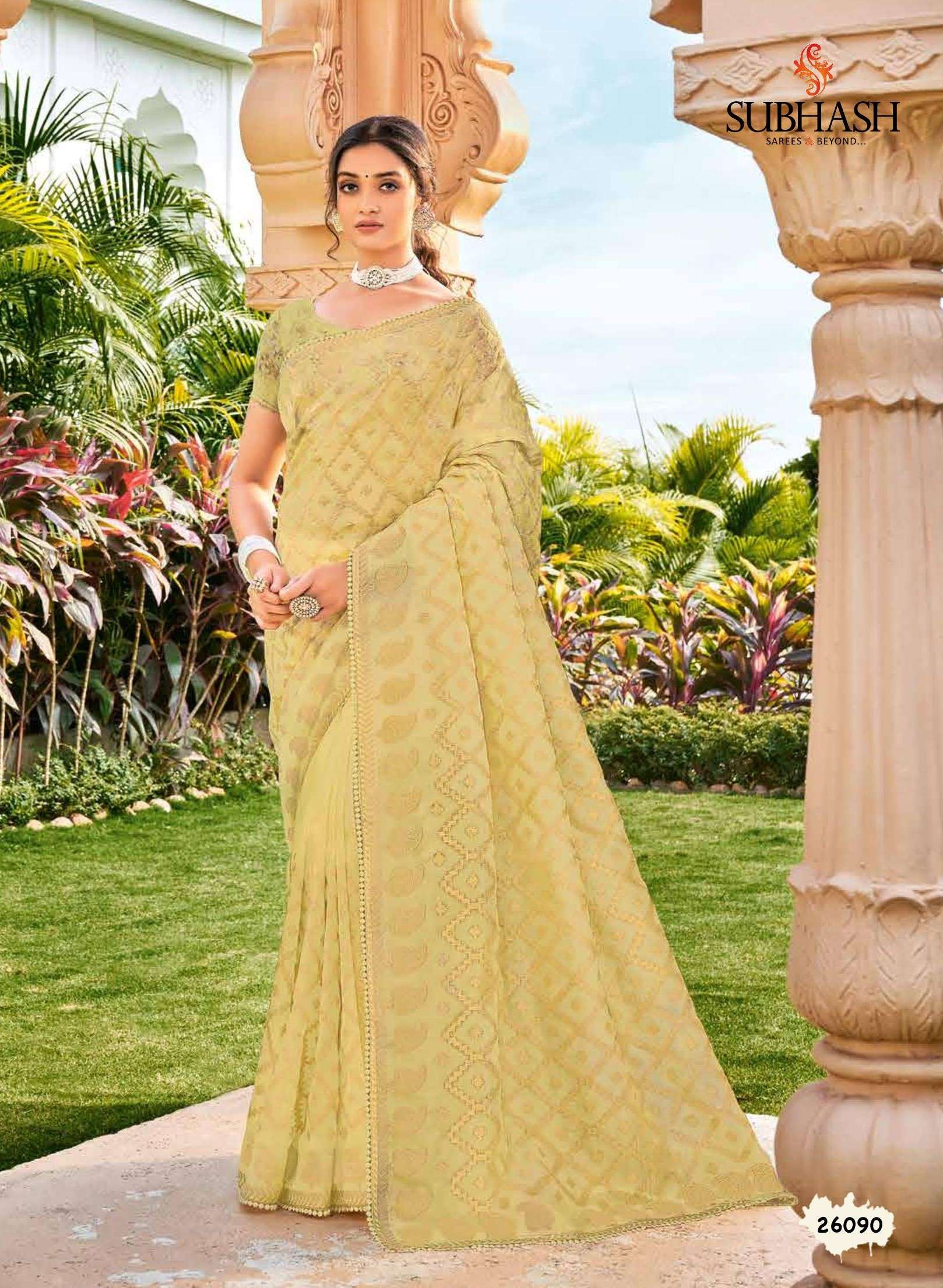 SUBHASH APOLLO LATEST ORGANZA SAREES BY SUBHASH SAREES ONLINE