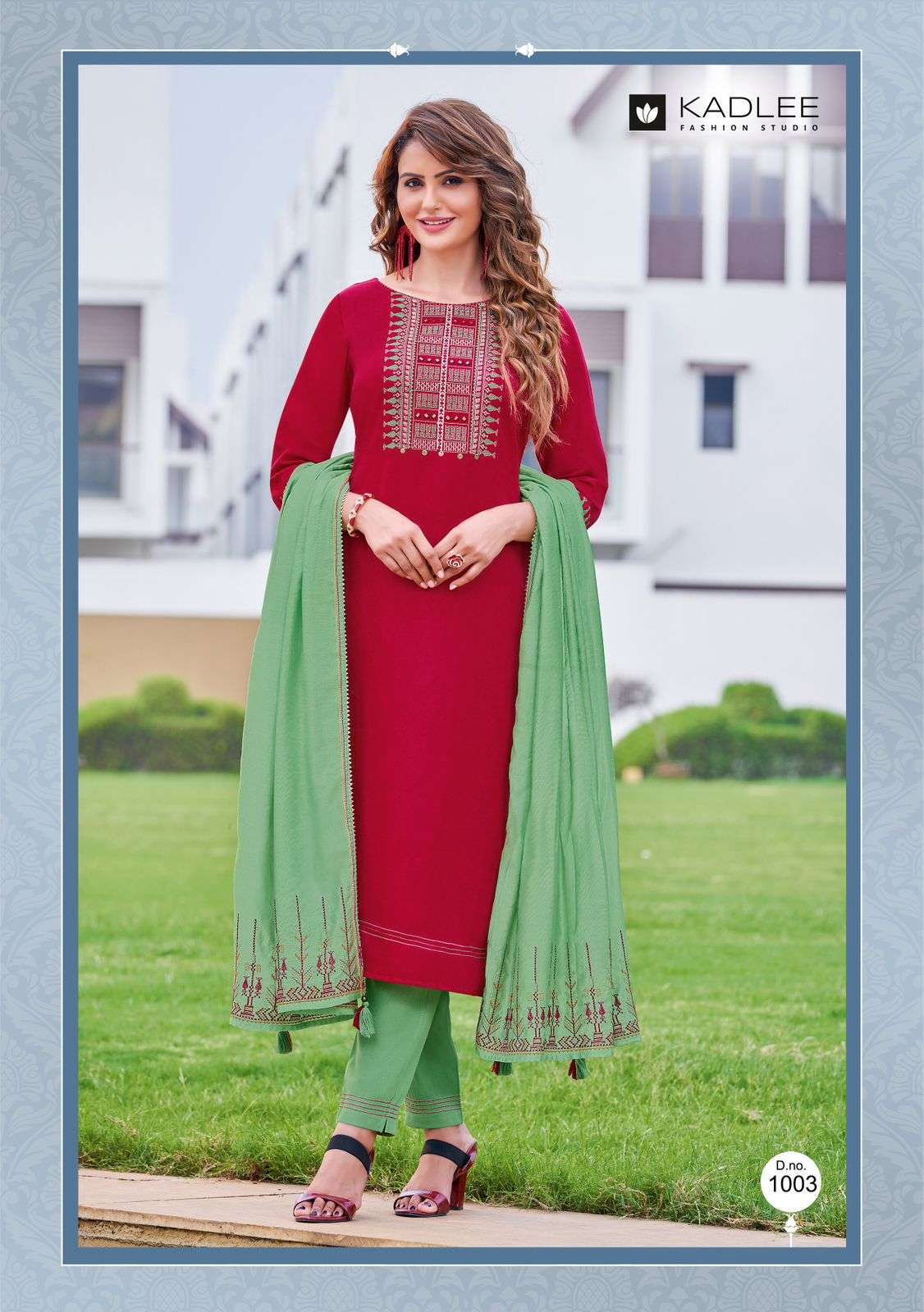Kadlee Anupama vol 3 Cotton with handwork fancy readymade suits ...