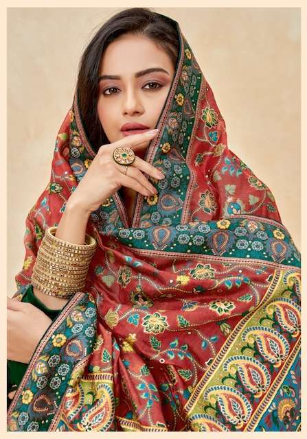 SURYAJYOTI KAINAAT VOL 1 Jam Satin with fancy Work dress Material ...