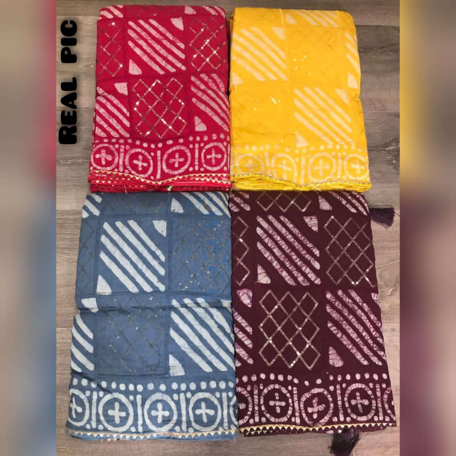 Simony vol 4 Cotton with Fancy Batik Print Some Sequence work Fancy ...