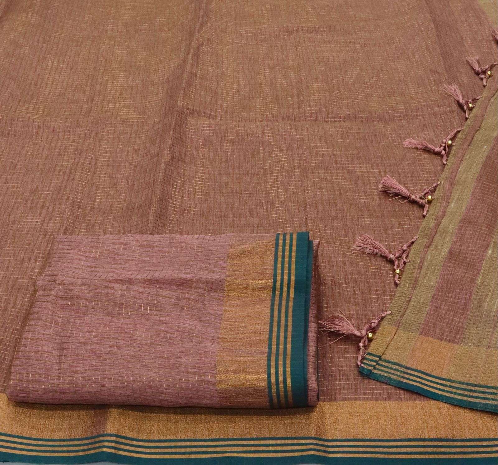 Kapoor silk with All Over Chex Design Saree collection at best rate