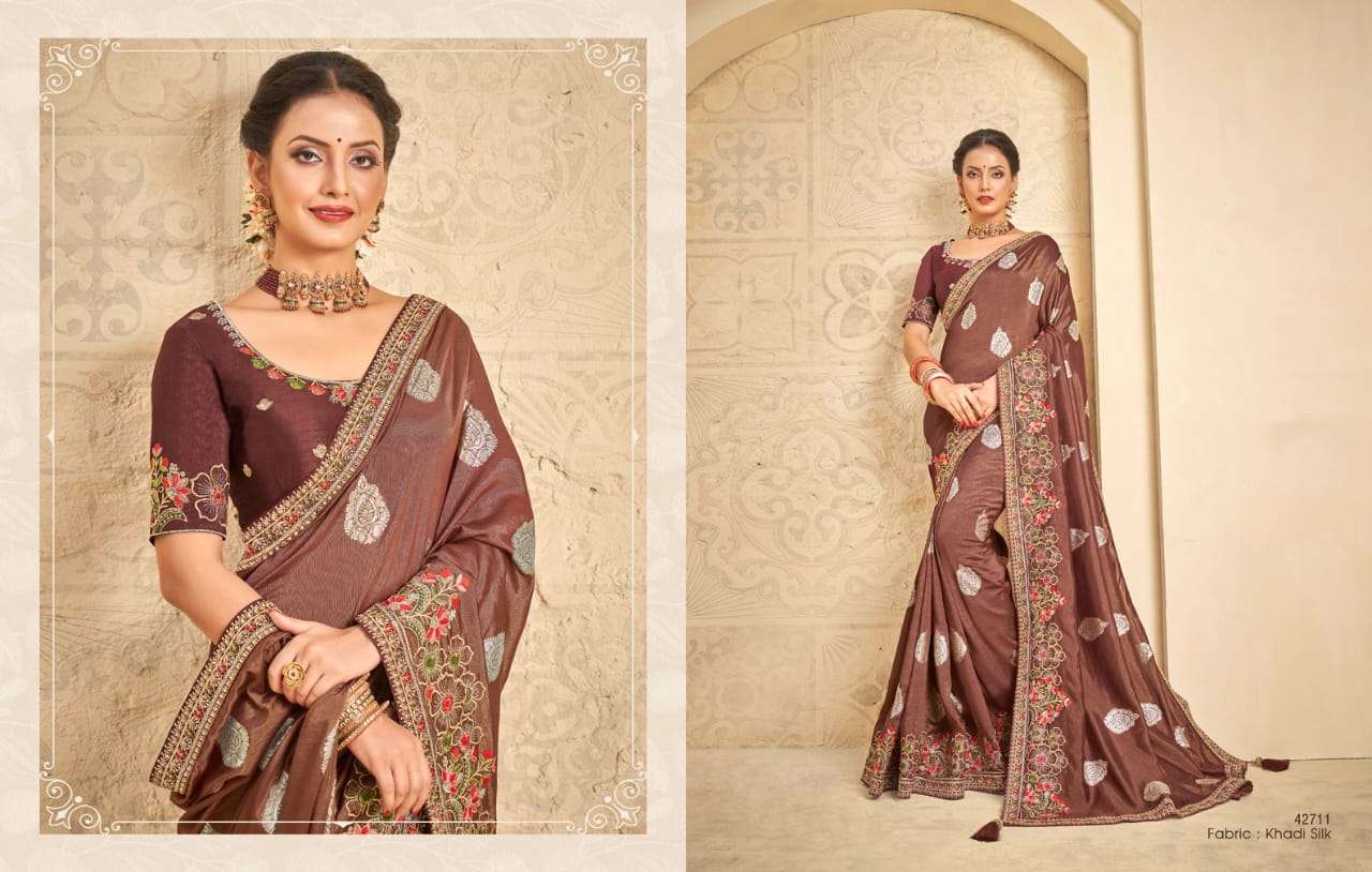 Mahotsav Mohmanthan Norita 42700 Series Ritsika Fancy Designer Heavy ...