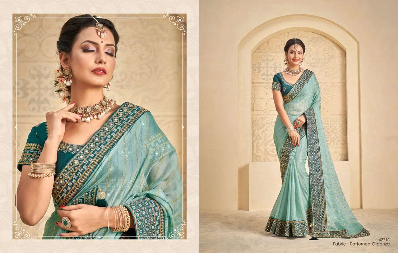 Mahotsav Mohmanthan Norita 42700 Series Ritsika Fancy Designer Heavy ...