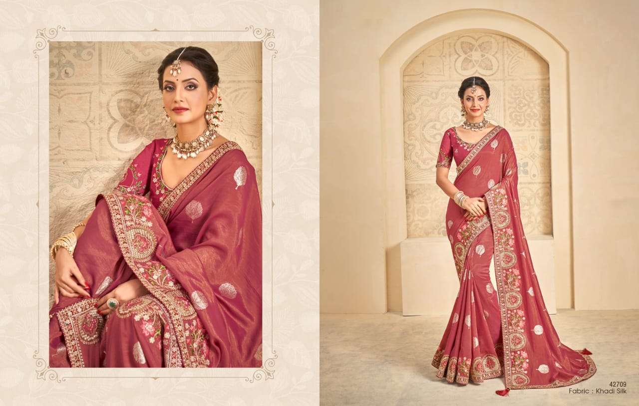 Mahotsav Mohmanthan Norita 42700 Series Ritsika Fancy Designer Heavy ...