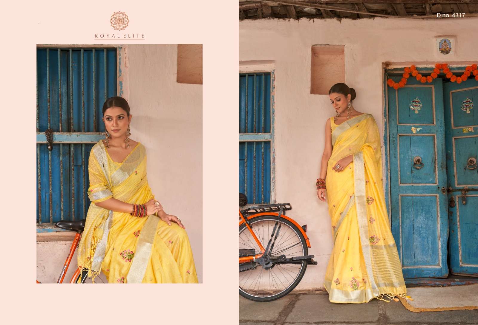 Panache Sabhya vol 3 Linen with digital printed fancy saree collection