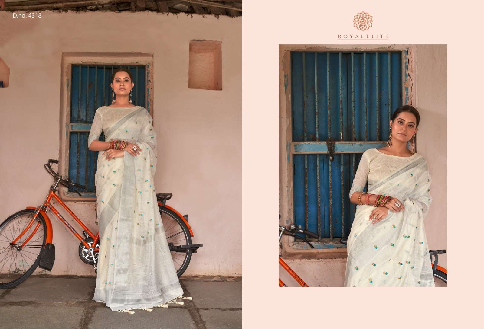 Panache Sabhya vol 3 Linen with digital printed fancy saree collection