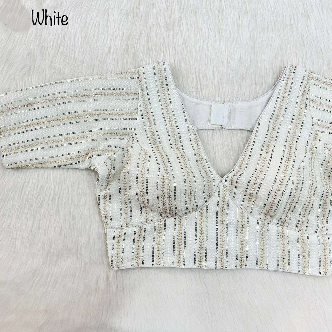 Sabyasachi style Georgette with Fancy Designer Fullystich blouse collection