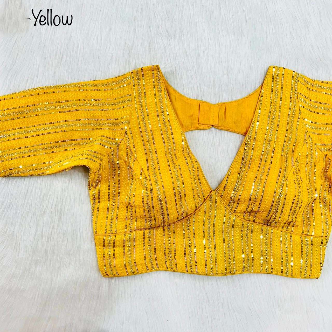 Sabyasachi style Georgette with Fancy Designer Fullystich blouse collection