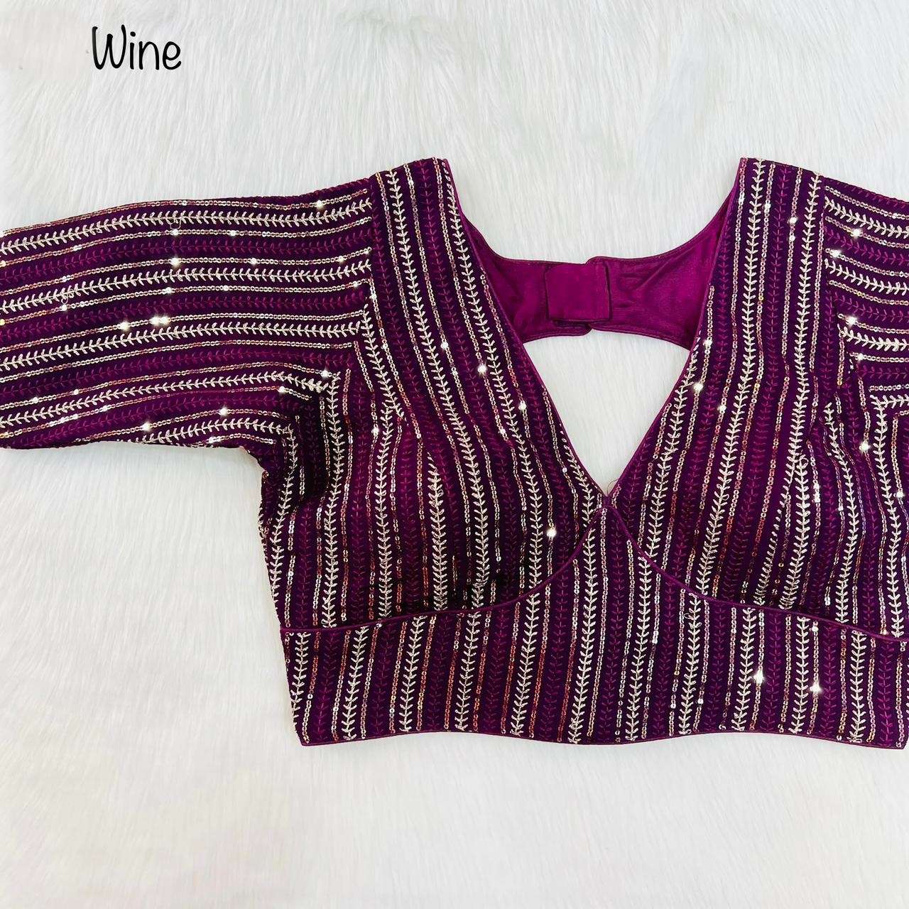 Sabyasachi style Georgette with Fancy Designer Fullystich blouse collection