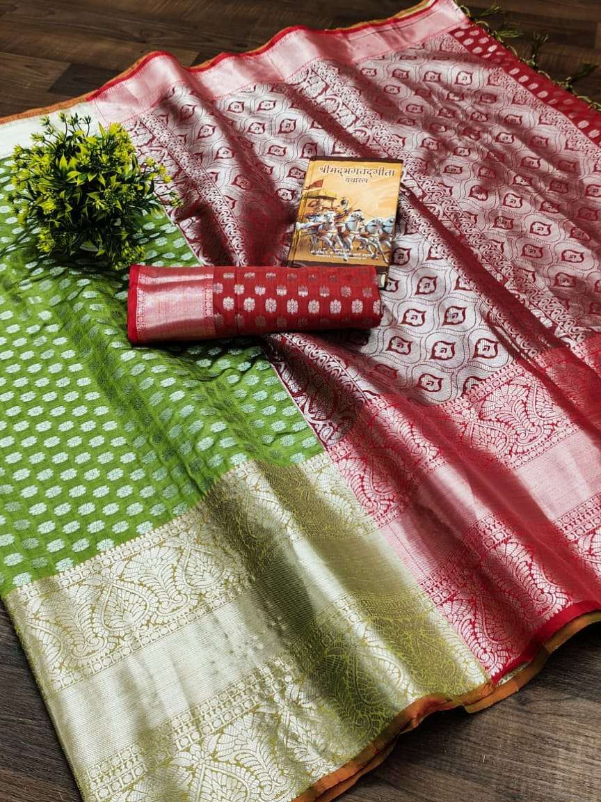 Simran vol 6 Kanchipuram handloom silk with weaving dots all Over saree ...