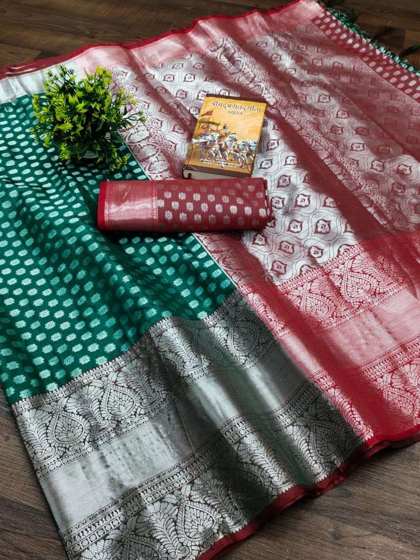 Simran vol 6 Kanchipuram handloom silk with weaving dots all Over saree ...