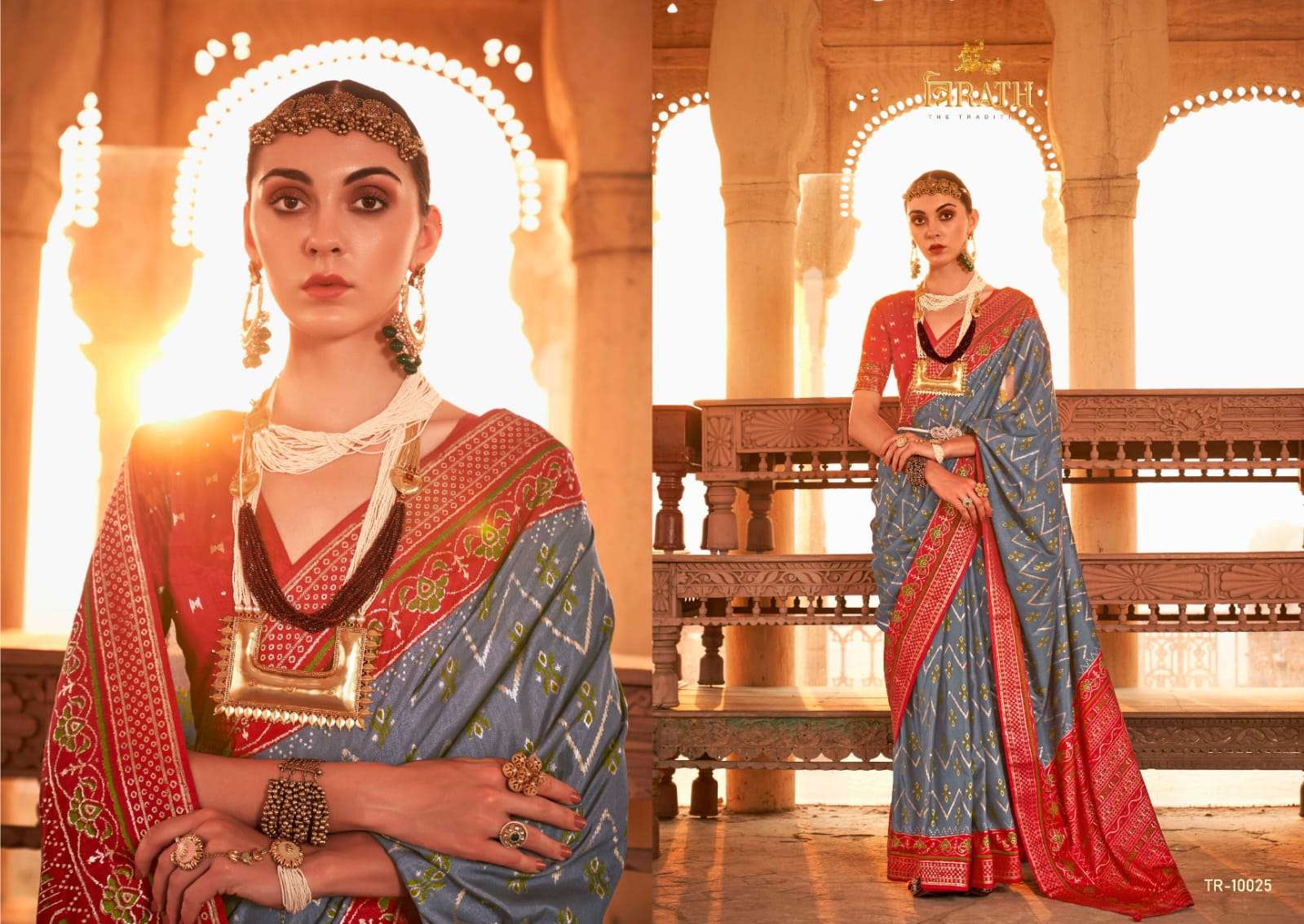 Trirath Pure Patola vol 2 Silk with Traditional Patola design saree ...