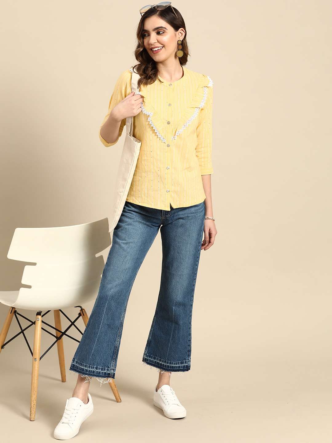 Cotton with fancy Short Tops Style Kurti collection