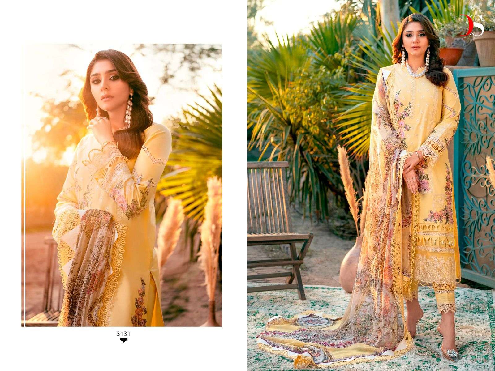 Deepsy Suits Firdous Ombre vol 2 cotton with Embroidery work Pakistani ...