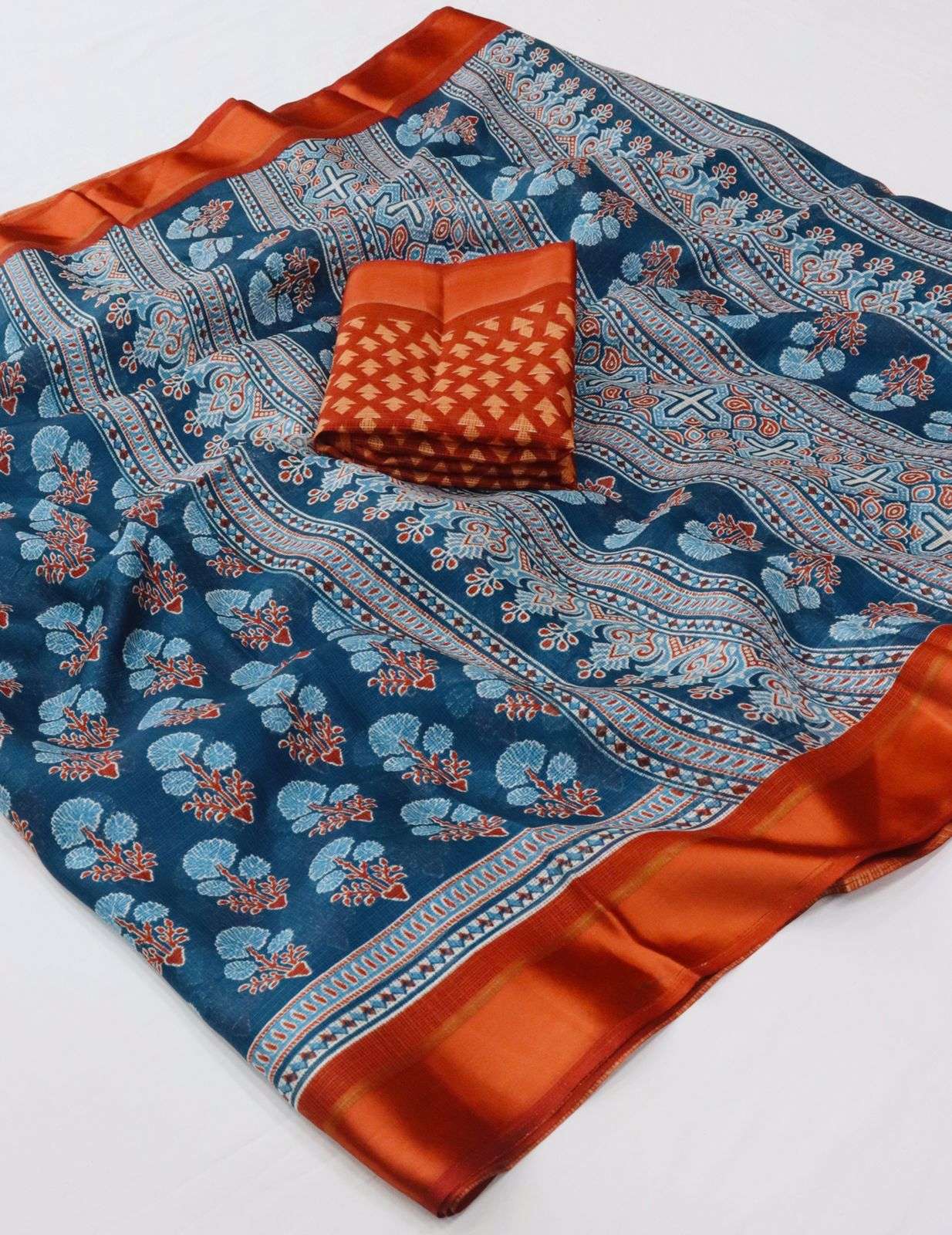 Kota silk with Satin Patta Border Regular wear saree collection