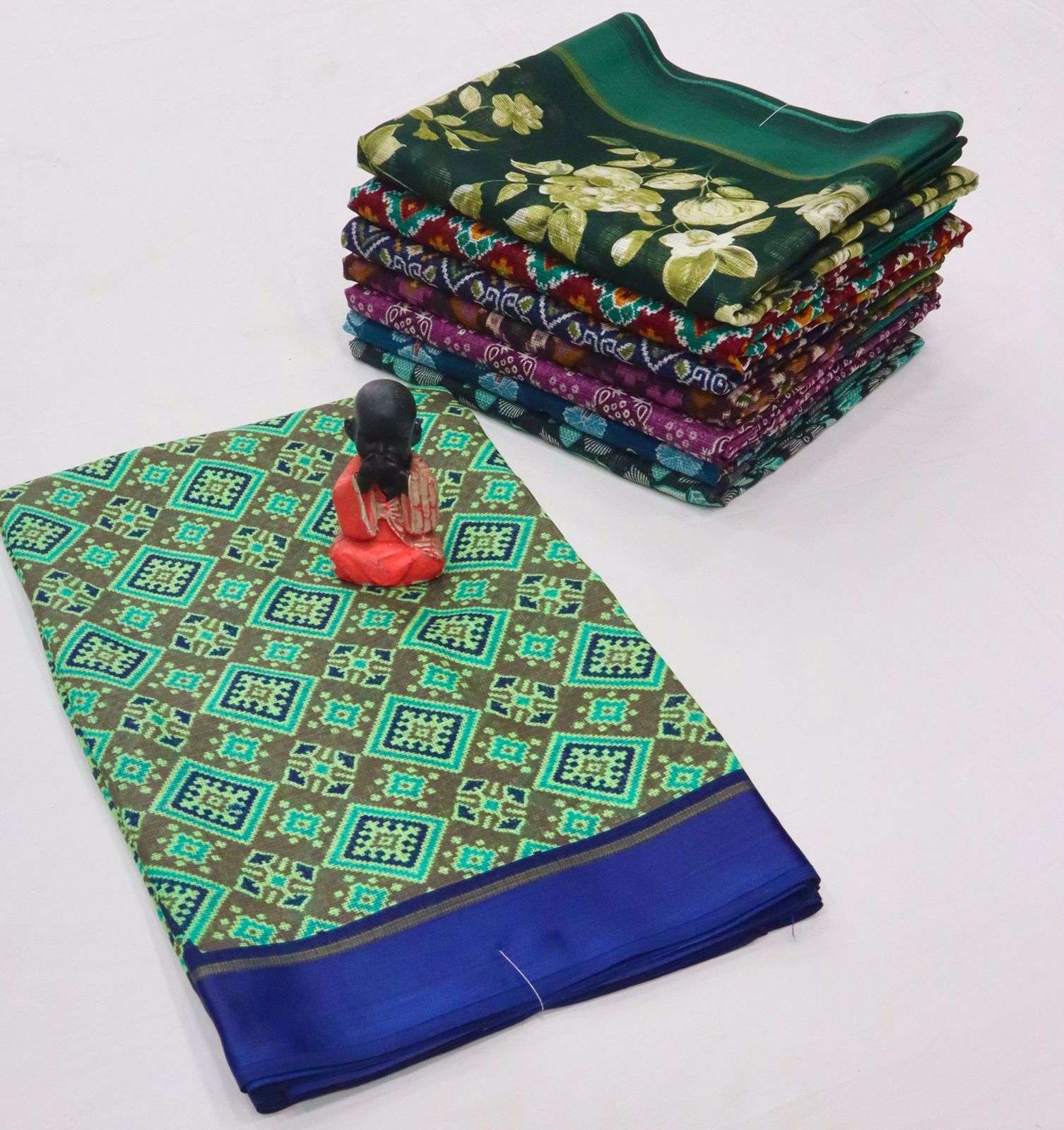 Kota silk with Satin Patta Border Regular wear saree collection