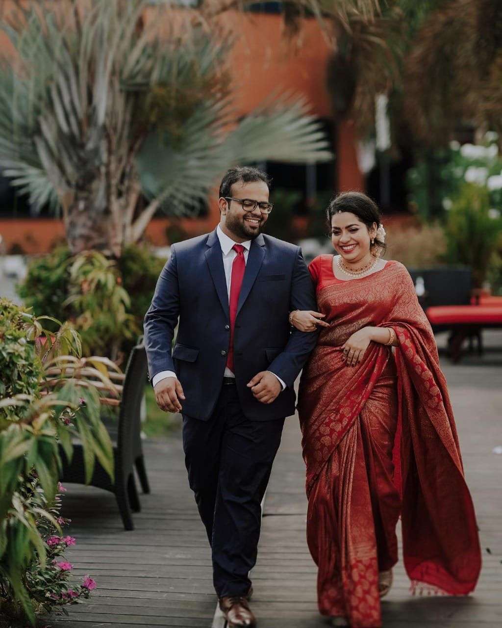 Ladies First Choice Red color banarasi silk saree collection