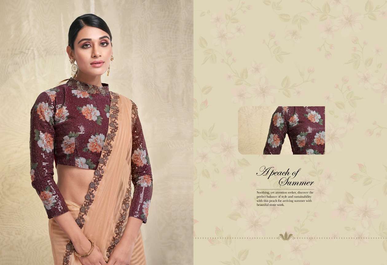 Mahotsav Mohmanthan Norita Avyaan 42903 series Georgette with fancy ...