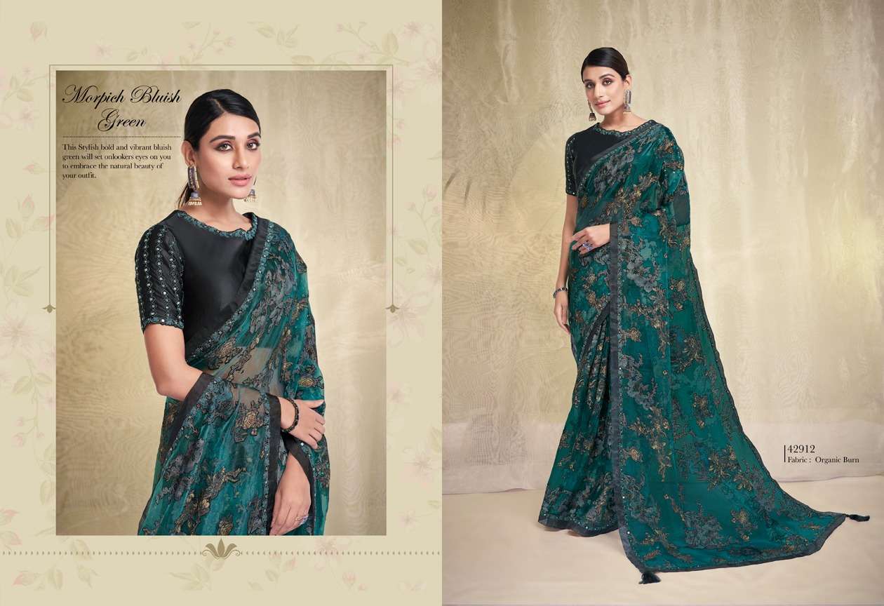 Mahotsav Mohmanthan Norita Avyaan 42903 series Georgette with fancy ...