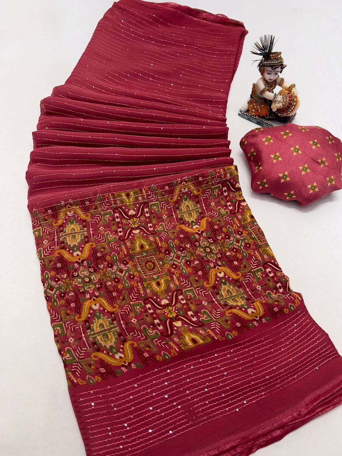 Nafiza Georgette with fancy Look Designer saree collection