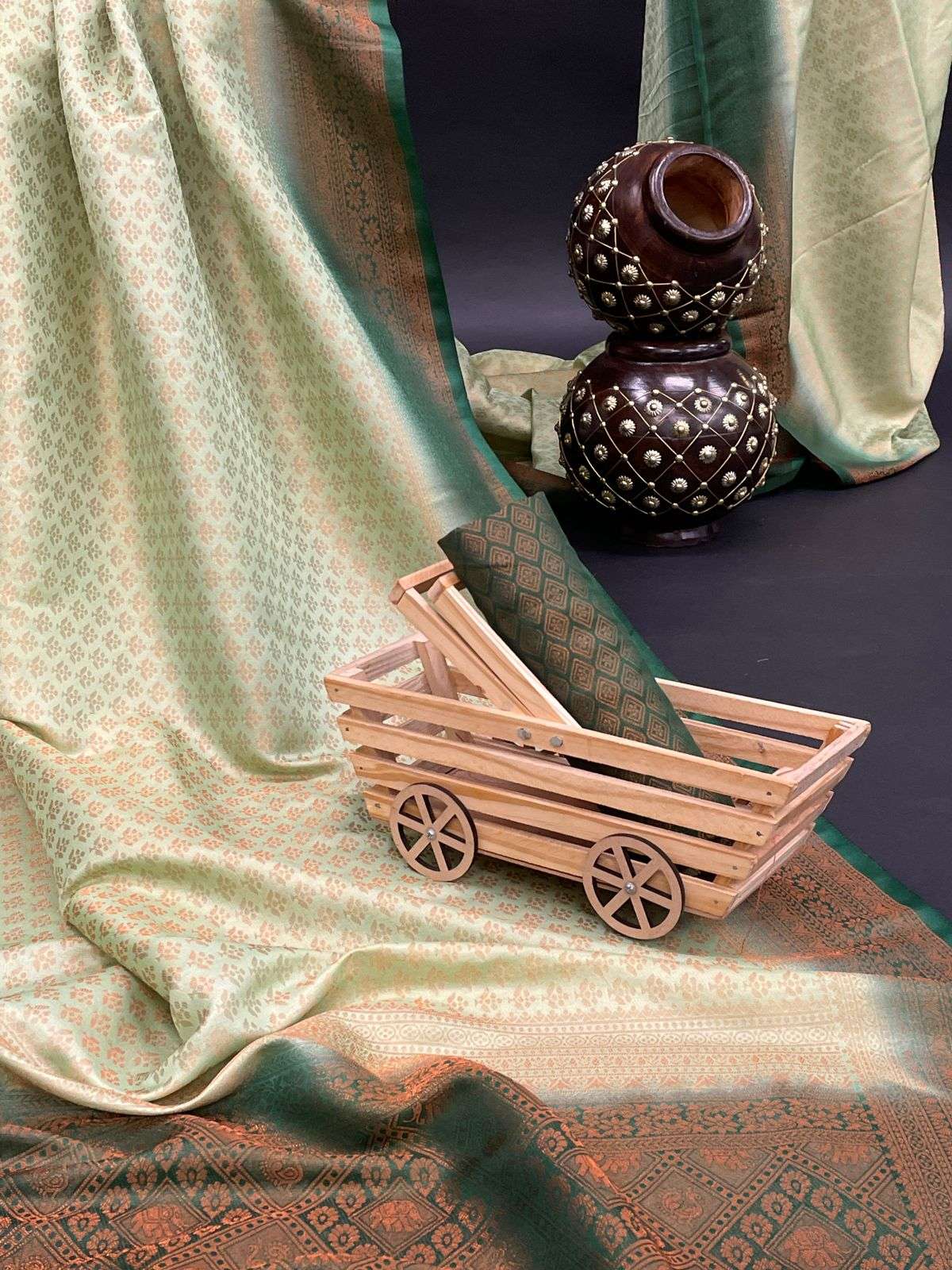 Niharika Kubera Pattu silk with weaving design saree collection