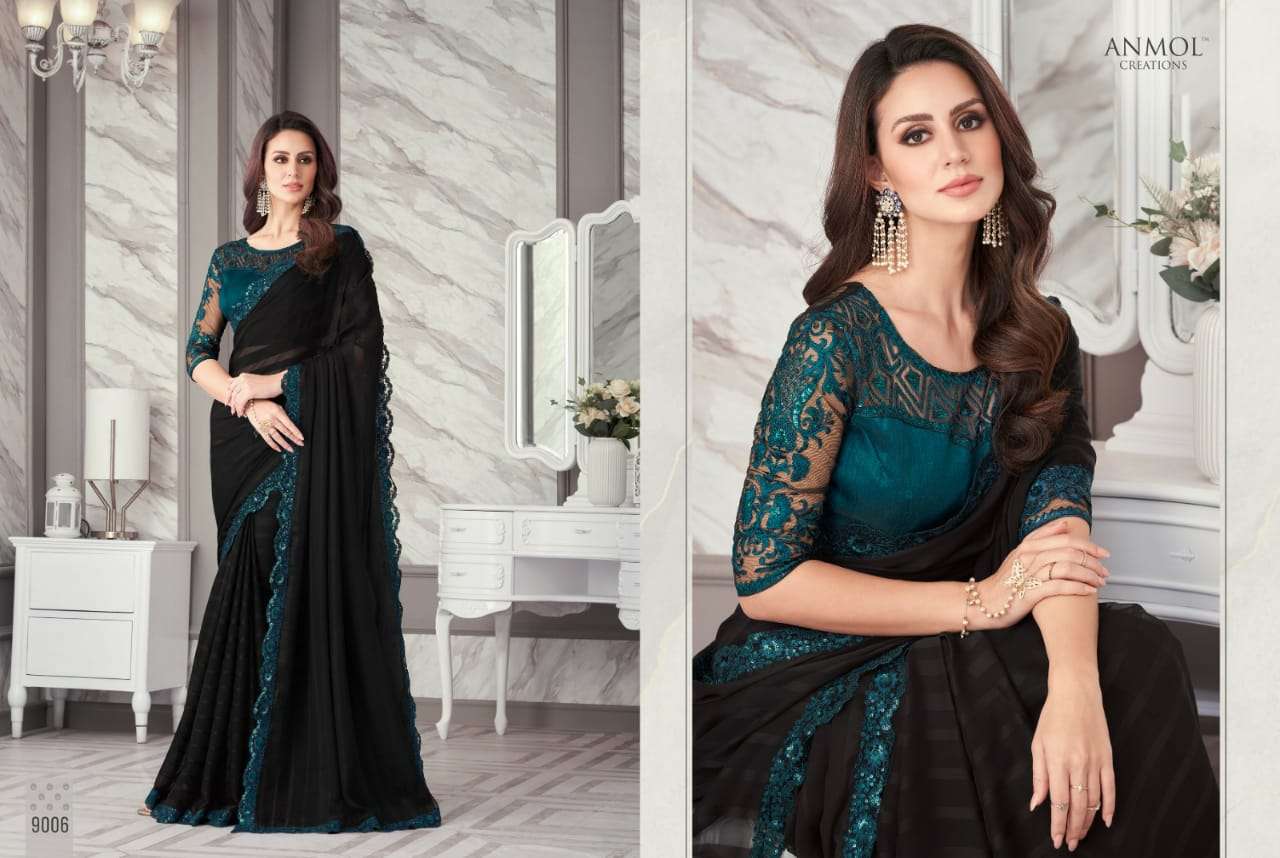 Anmol Creation Exotique VOl 3 Fancy Look designer Saree collection