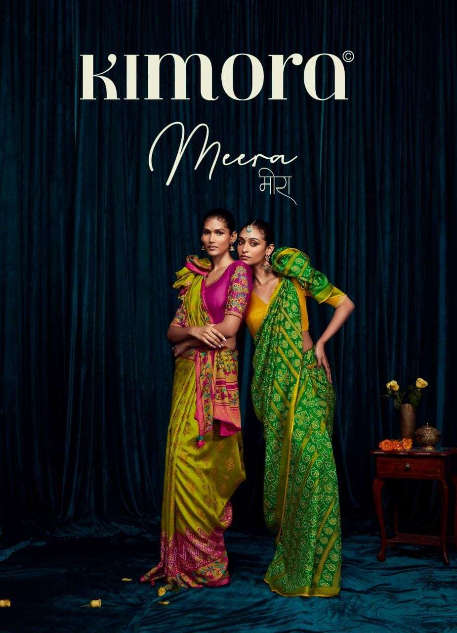 Kimora fashion Meera vol 12 Festival Special Weaving design saree ...
