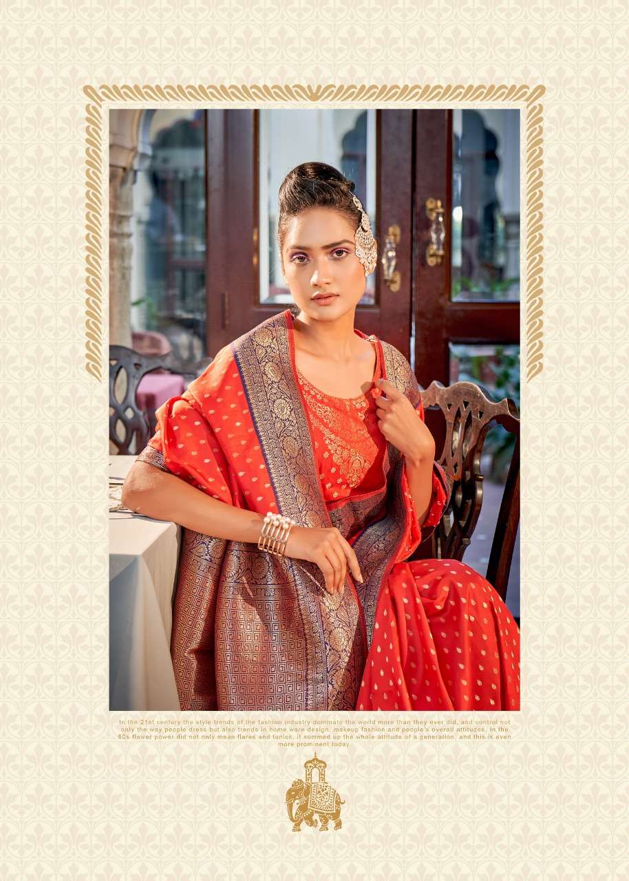 Rajpath Vasha Banarasi Silk with weaving design Festival Special collection