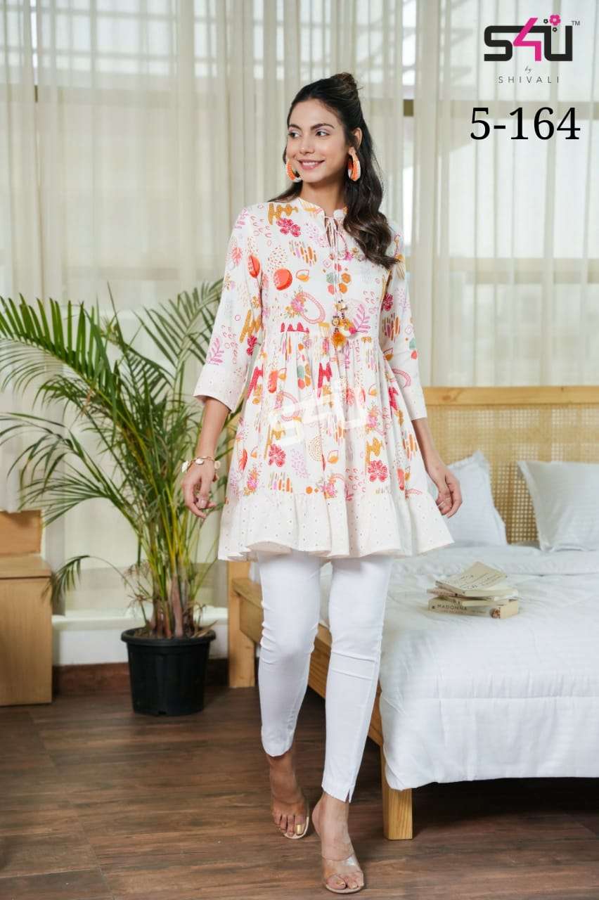 S4u Shivali 164 wester style Top & bottom size set collection