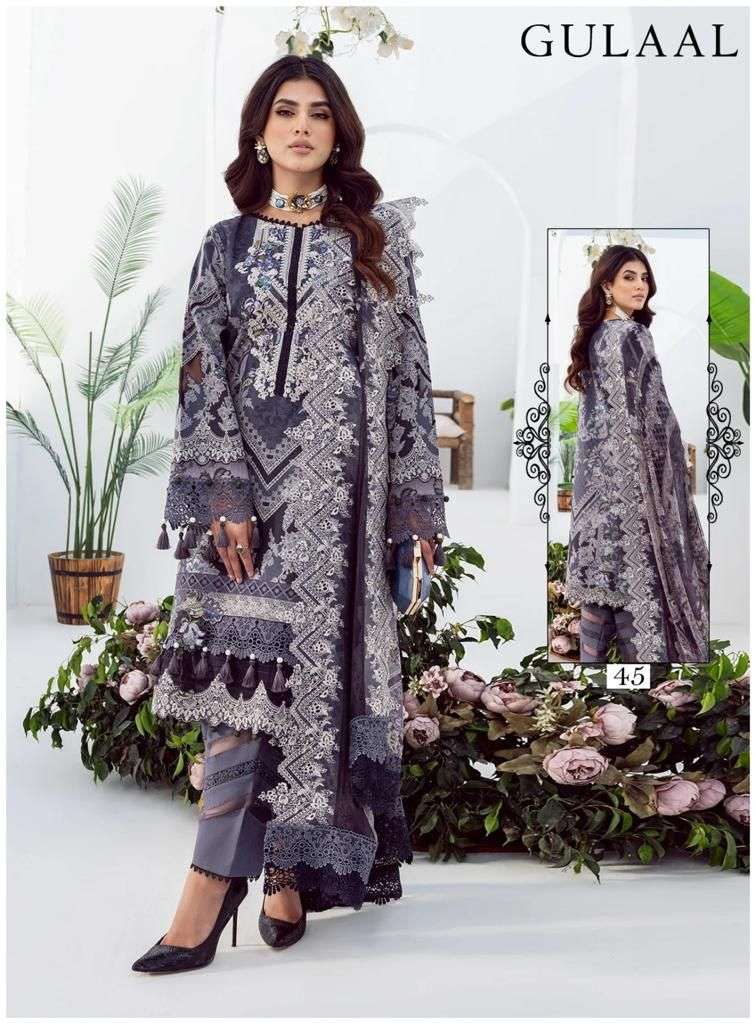 GULAAL CLASSY LUXURY COTTON COLLECTION VOL 5 PAKISTANI COTTON DRESS ...